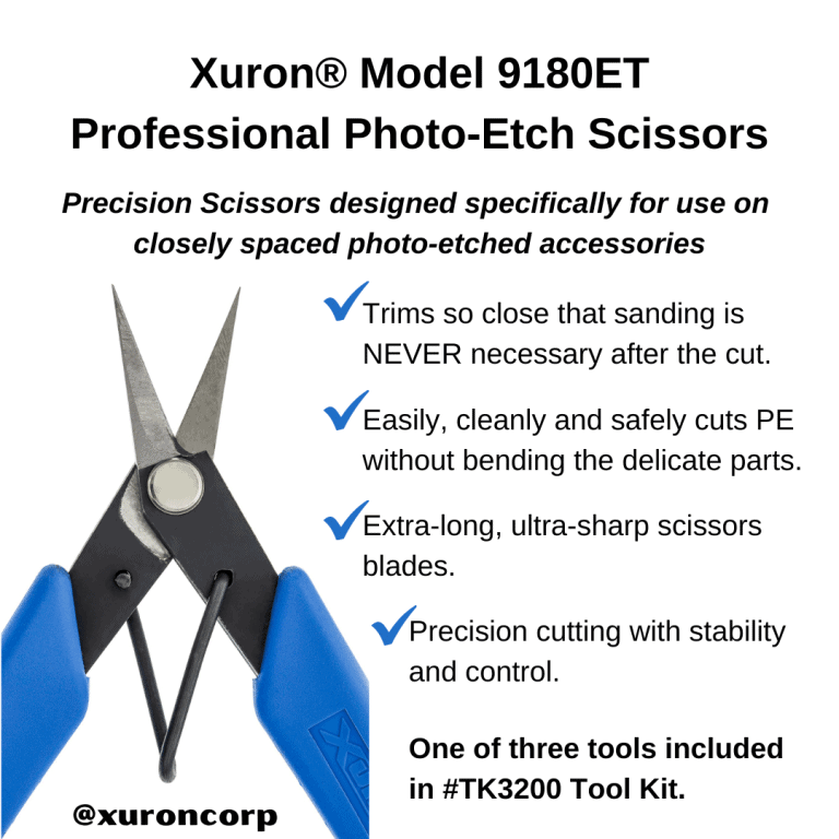 Photo Etch Tools for Modelers - The Xuron® Tool Blog
